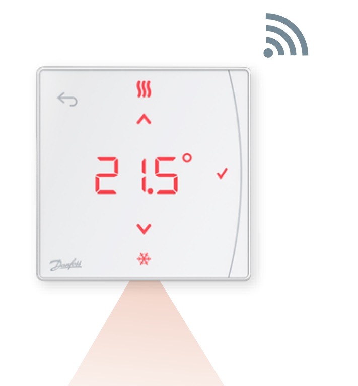 Danfoss Icon2™ bevielis termostatas 088U2122 - Paltaja