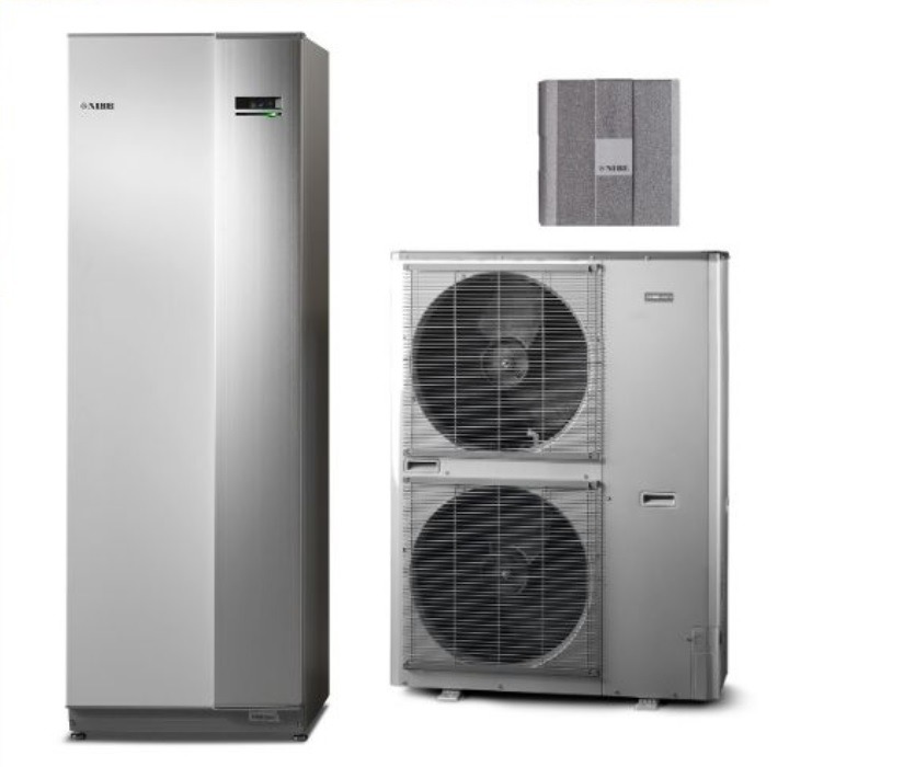 Šilumos siurbliai NIBE Split HBS05+AMS10+VVM 310 (16 kw) R410a - Paltaja