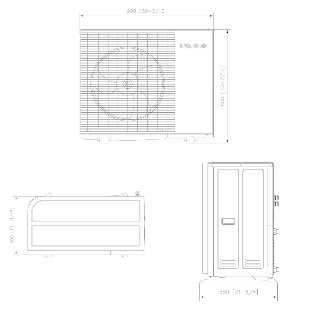 Samsung EHS Mono R290 5kW Pump - Paltaja